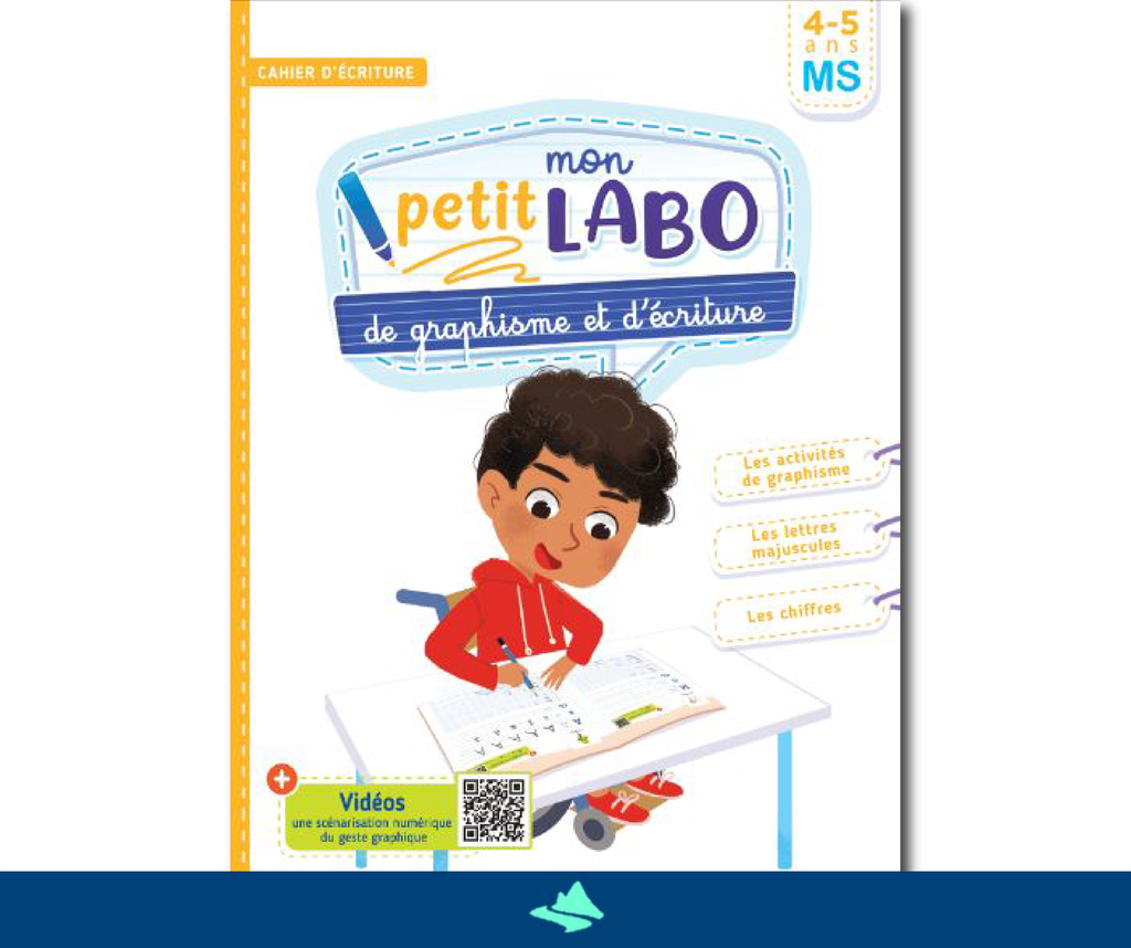 MON PETIT LABO 4-5 ANS MS | ECRITURE | Bureau Online | Vive la rentrée